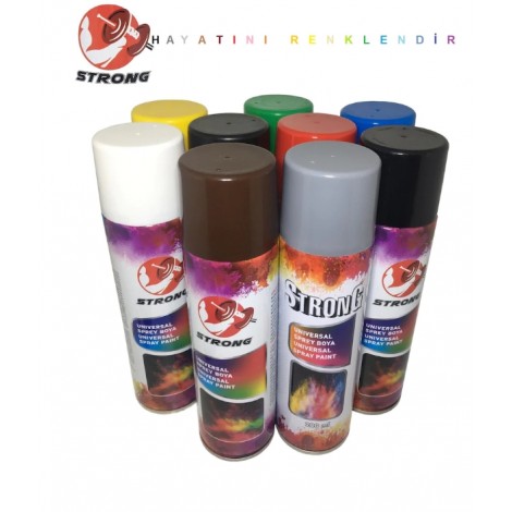Strong Sprey Boya Gri 200 ml - Çetinkaya Elektronik Kırtasiye Oyuncak ...