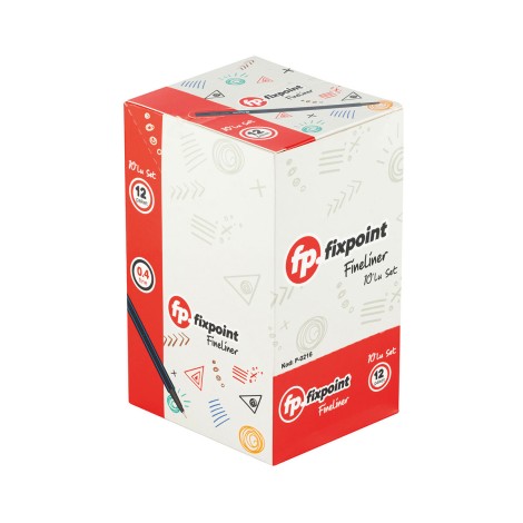 Fixpoint Fineliner 10 Renk - Çetinkaya Elektronik Kırtasiye Oyuncak ...
